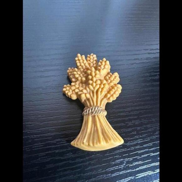 Other | Vintage Wheat Sheaf Pin Rustic Harvest Accessory | Poshmark